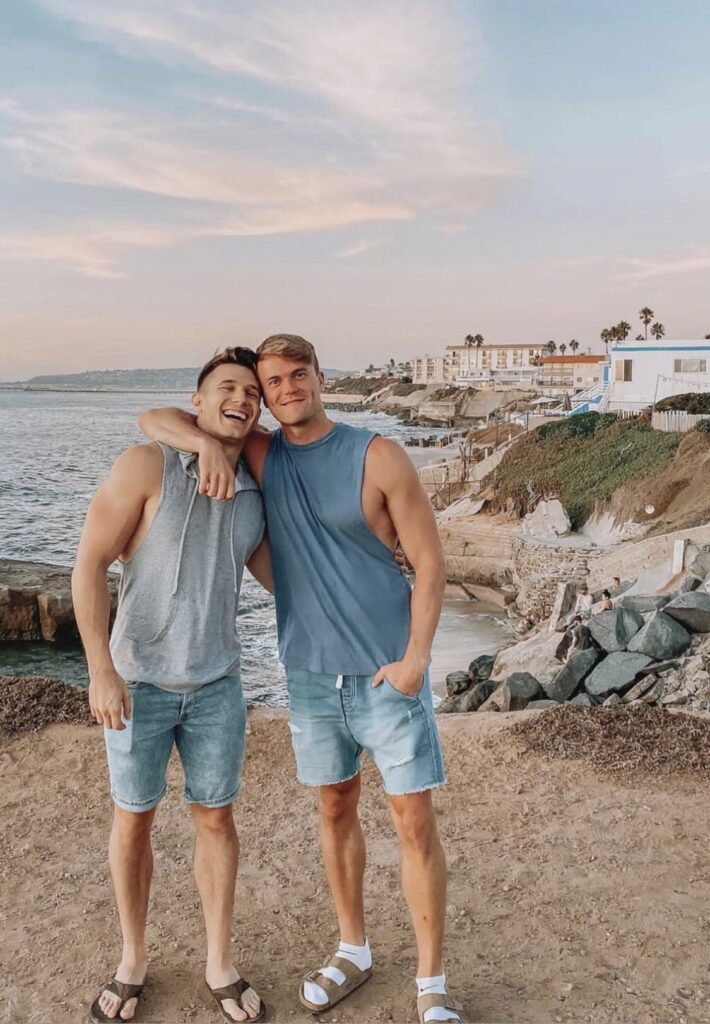 Sam.cushing in flip flops with jakegrez in white ankle socks and ...